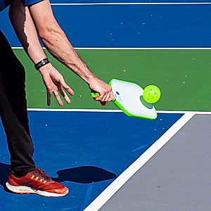 PCKL Elite 40 Pickleball Balls | Tournament and Competition Ball | 4 Pack of Balls | 50 Pack | 100 Bulk Pack | USA Pickleball Approved (4 Pack, Neon Green)