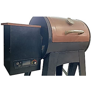 Bbqzone Digital Thermostat Control Board Replacement Part for Pit Boss Wood Pellet Grill Tailgater P7-340/ Lexington P7-540/ Classic P7-700/ Austin XL P7-100/ 440FB1 Matte Black