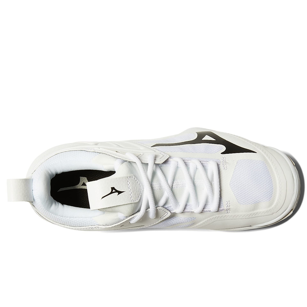 Mizuno Women's Wave Momentum 2 | Women's Indoor Volleyball Shoe | White/Black | US Women's 9