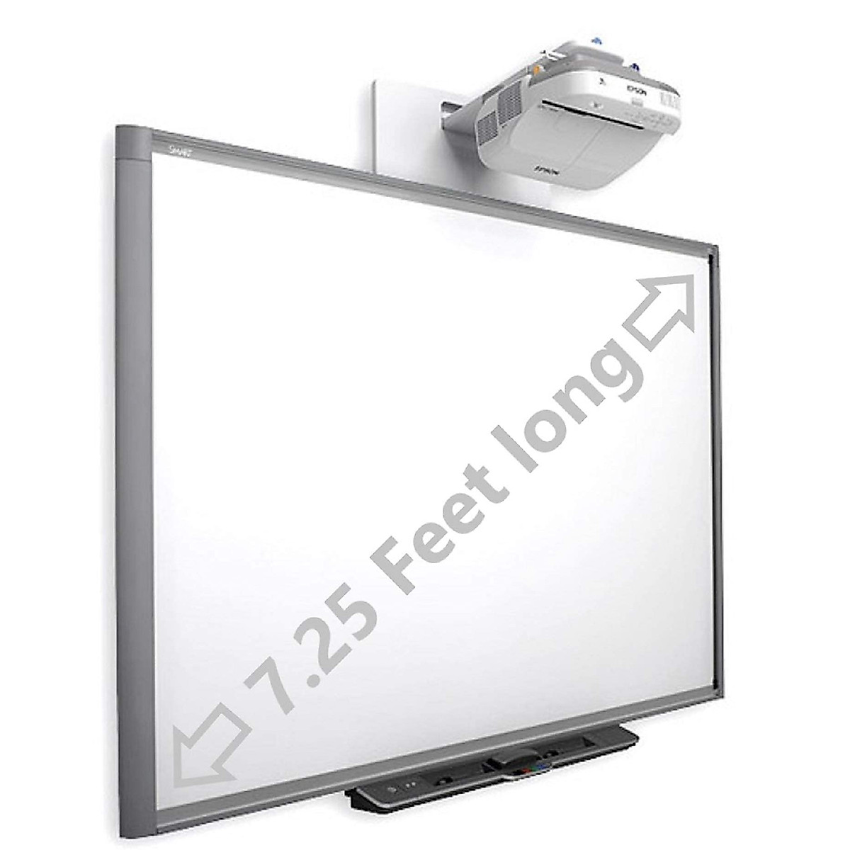 INTERACTIVE SMART BOARD SBX885 WITH SHORT THROW PROJECTOR BUNDLE