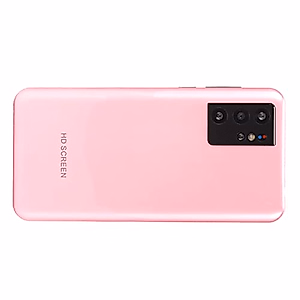 LEYT 5 Inch Pink Smartphone Micro USB 5MP Front 8MP Rear 2.4G 5G 2GB RAM 16GB ROM Mobile Phone Pink 100-240V Face Recognition for Work (US Plug)