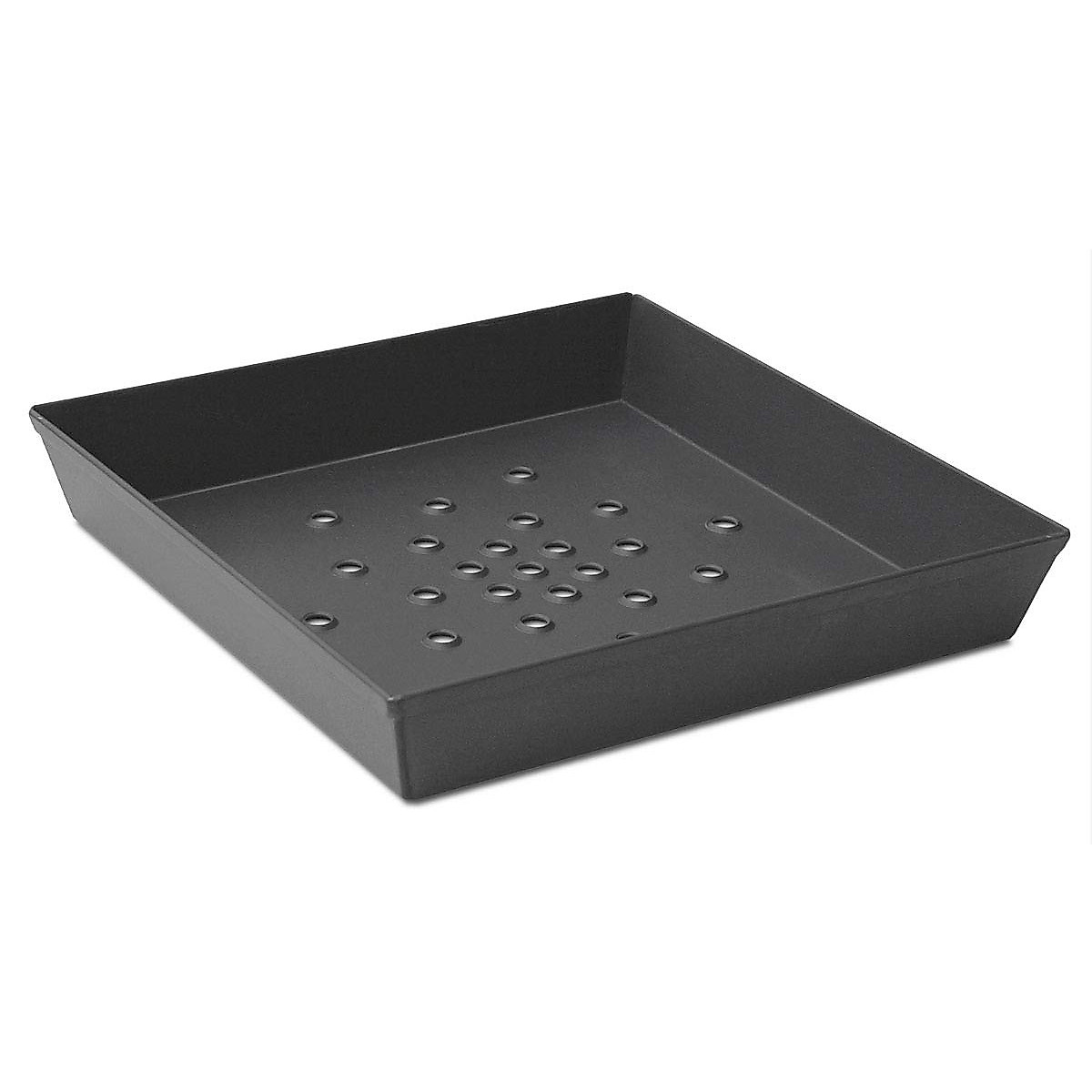 LloydPans Kitchenware USA Made Hard Anodized 12 Inch By 12 by 2 Inch Perforated Deep Dish Pizza Pan