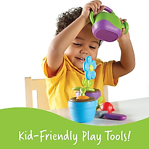 Learning Resources New Sprouts Grow It! Toddler Gardening Set - 9 Pieces, Ages 2+ Toddler Learning Toys, Garden Toys for Kids, Spring and Easter Toys for Boys and Girls