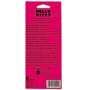 Hello Kitty Air Freshener - Strawberry Scent - 2 Pack