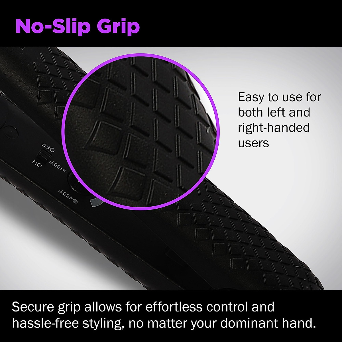 Herstyler Forever Straightening Flat Iron | Travel Friendly Dual Voltage 1.25 inch | Ceramic Hair Straightener For Silken Hair | Negative Ion Technology To Fight Frizz | Beautiful In Black