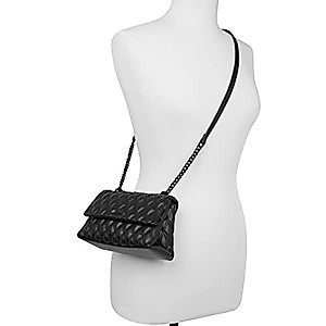 ALDO Women's Ralissi Cross Body Bag, Black/Black