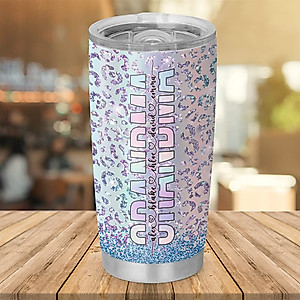 So Many Pets Personalized Gnome I Love Being A Nana, Mimi, Grandma Tumbler Cup with Grandkids Names, Gift For Grandmother Granny Grammy Birthday Gifts 20oz 30oz Insulated Coffee/Tea with Lid