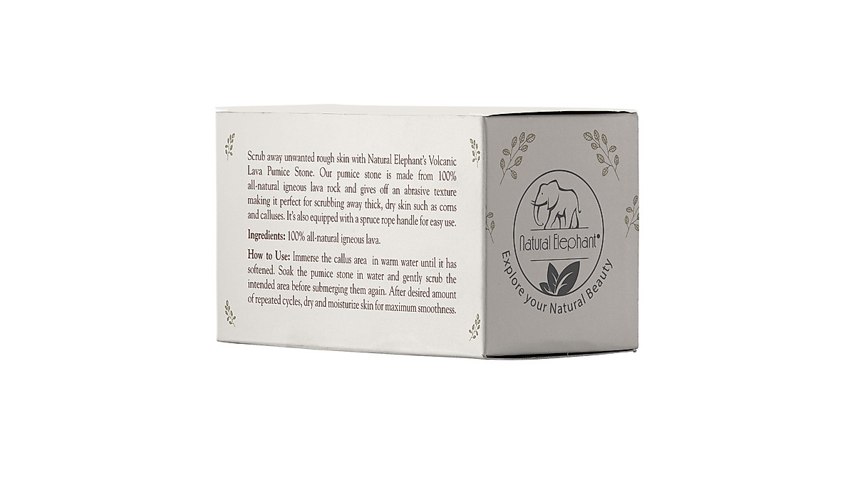 Natural Elephant Natural Volcanic Lava Pumice Stone Callus and Foot ...