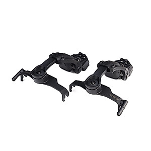 Bifrost Gear COM-RAC Tactical Helmet Rail Adapter Compatible with Z-TAC C2 & C3 Headset (Black)