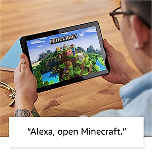 Amazon Fire HD 10 Plus tablet, 10.1", 1080p Full HD, 32 GB, latest model (2021 release), Slate