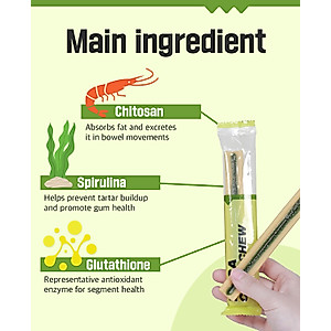 Doctor By MegaChitoChew - Dog Dental Chew - Dog Bully Sticks for Large Dogs and Medium Dogs, 7 Sticks, 6 inches, Odor Free Bully Sticks for Dogs, Cleans Teeth and Control Plaque