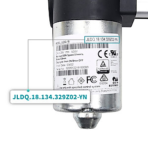 Okin Refined-R Model JLDQ-18 & JLDQ.18.134.329Z02-YN Power Recliner Motor, Lift Chair Electric Reclining Sofa Replacement Actuator Part for JLDQ.18.134.329