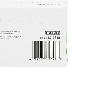 McKesson Adhesive Bandages, Sterile Fabric Digit Fingertip, Tan, 1.7 in x 2 in, 100 Count, 1 Pack