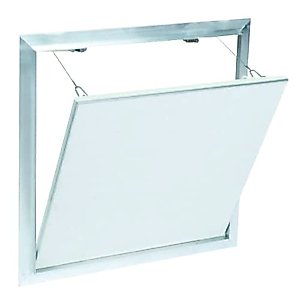 Best Access Doors 18" x 18" BA-IVH, Drywall Inlay Access Panel with Fully Detachable Hatch, High-Grade Aluminum Outer and Inner Frame with Welded Mill Finish