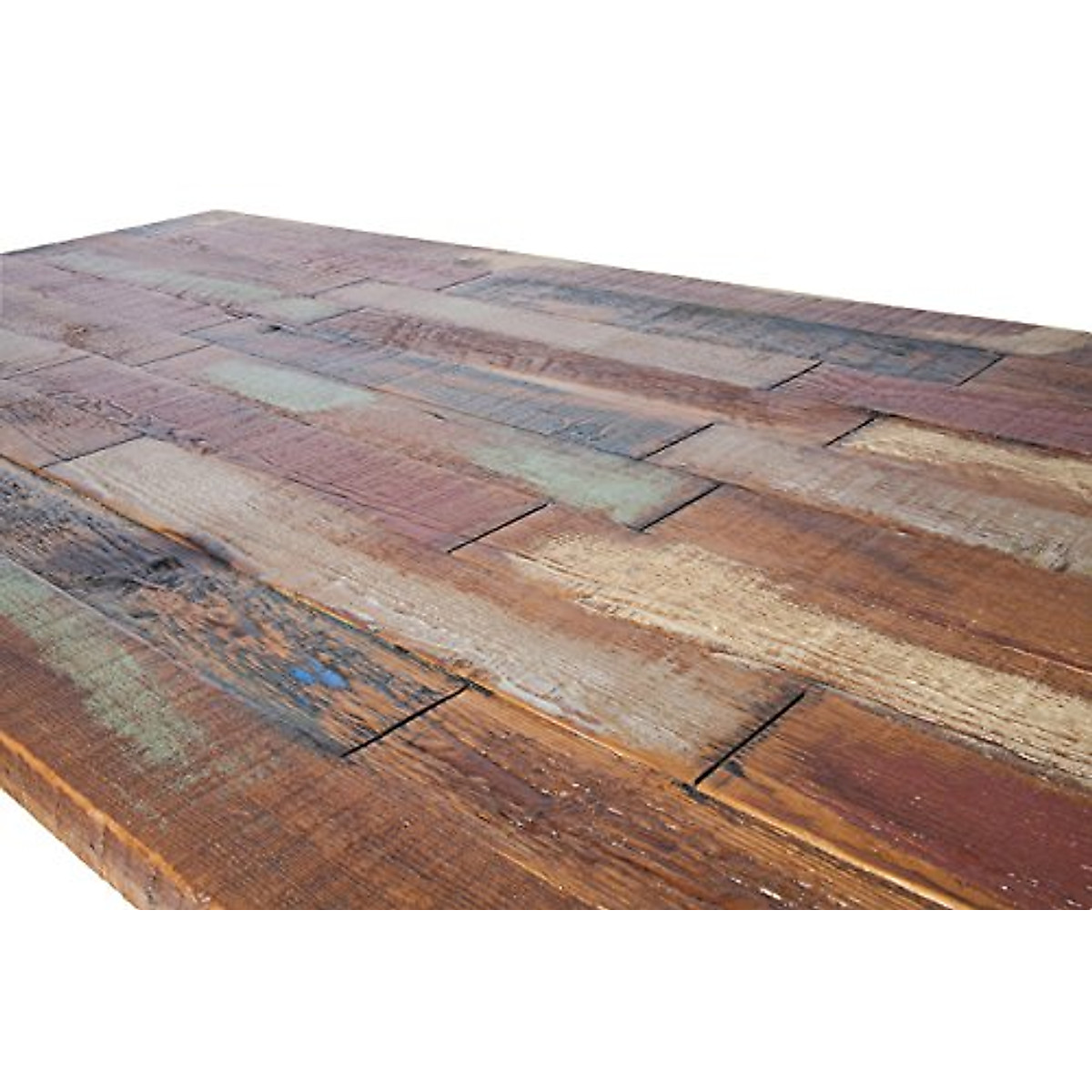 Reclaimed wood dining table