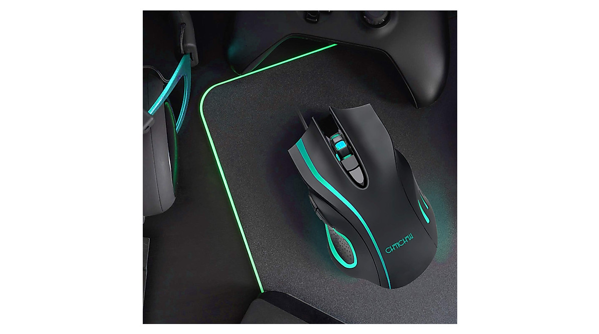 Gaming Mouse CHONCHOW with 7200 DPI, RGB Backlight & Programmable Buttons