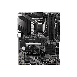 MSI Pro Intel Z490 LGA 1200 ATX DDR4-SDRAM Motherboard