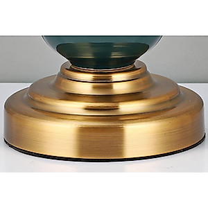 Creative Glazed Ceramic Table Lamp American Pastoral Bedroom Bedside Lamp Large Table Lamps for Living Room Coffee Table Desk Lamp Desk Night Lamp