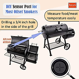 Replacement Rubber Meat Probe Grommet for Traeger/Z Grills Wood Pellet Grills,6-Pack