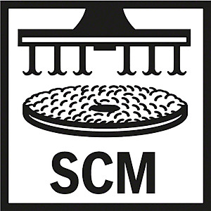 Bosch Professional 2608601724 Support Plate with Centre Pin X-Lock Diameter 125 mm