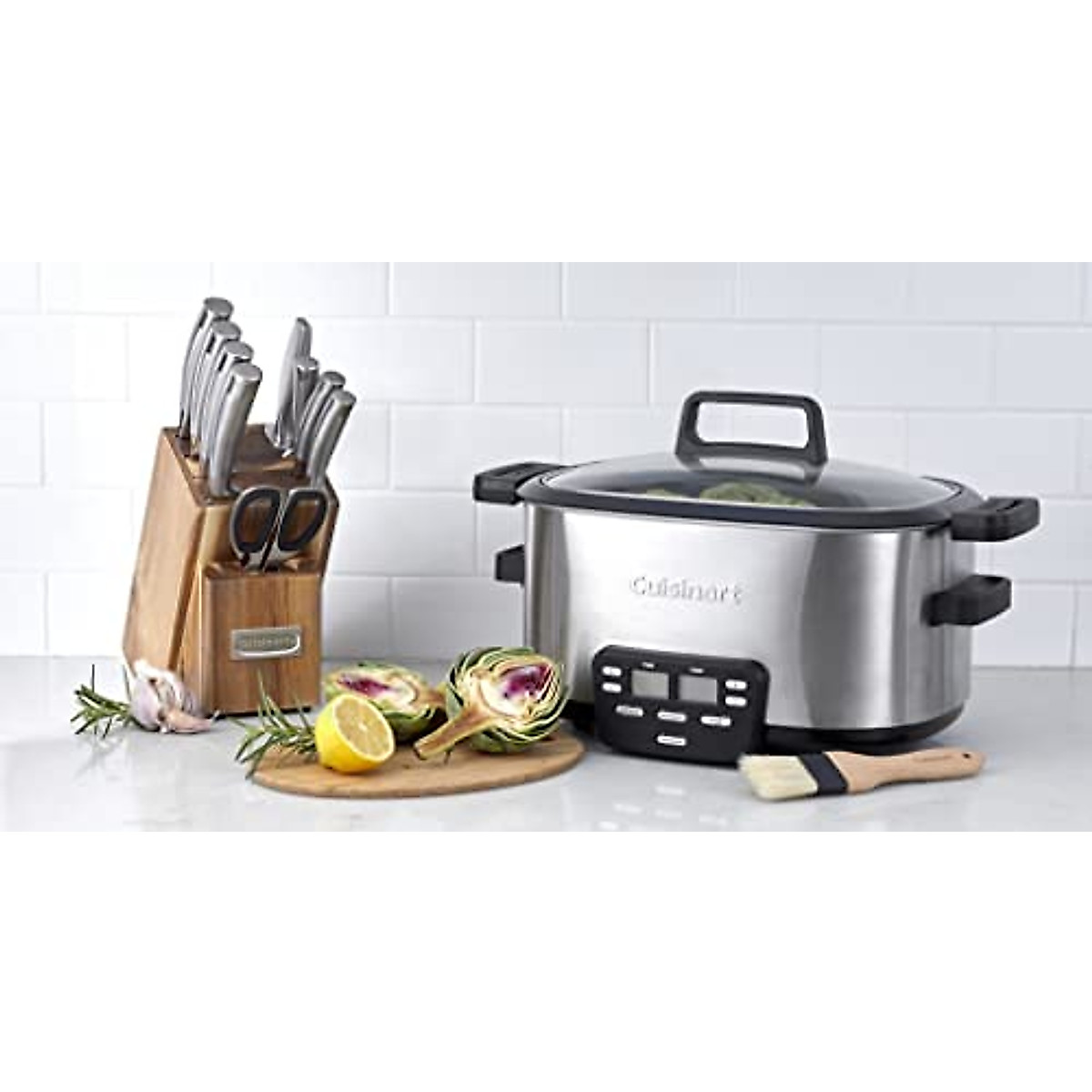 Cuisinart MSC-600 3-In-1 Cook Central 6-Quart Multi-Cooker: Slow Cooker, Brown/Saute, Steamer
