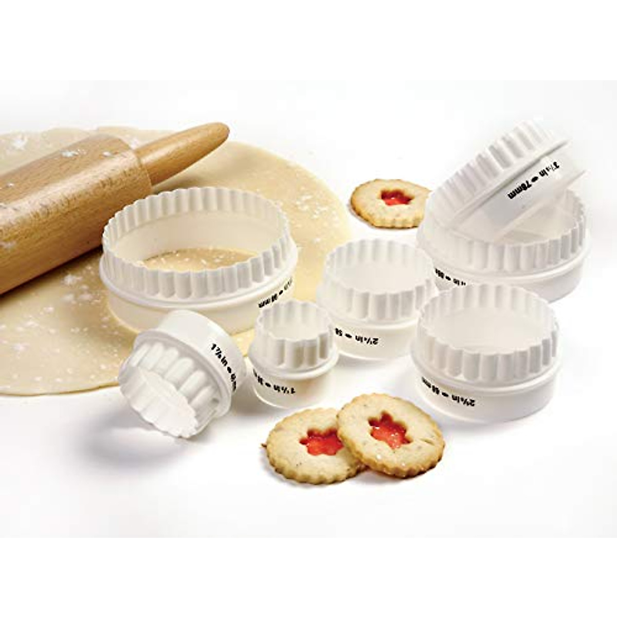 Norpro Deluxe 7-Piece Cutter Set, White