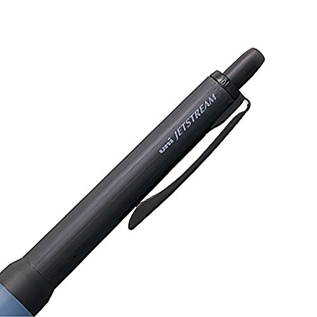 uni Alpha-Gel Jetstream 0.7 mm Ball Point Pen, Black Body, Black Ink (SXN1000071P24)