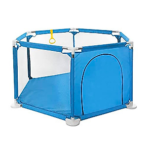 Baby Playards Baby Playpen Toddlers Kids Activity Center Portable Playard Indoor Outdoor Baby Fence Safe Play Yard Kids Play Pen Baby Play Area Baby Play Gate Safety Playpen Activity Center