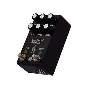 Jackson Audio Broken Arrow V2 Comprehensive Overdrive Guitar Effects Pedal, Black (BROKENARROWV2)