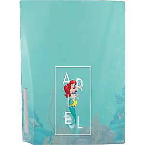 Skinit Decal Gaming Skin Compatible with PS5 Bundle - Officially Licensed Disney Princess The Little Mermaid Design