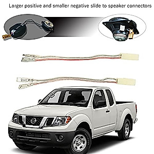 RED WOLF Car Dash Tweeter Speaker Wire Harness Connector Plug for 2014-2018 Nissan Rogue, 2008-2017 Nissan Maxima Murano Pathfinder Altima Model