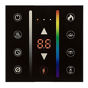 Modern Flames Landscape Series Pro MultiView 3-Sided Wall Mount/Built-In Electric Fireplace (LPM-6816-TH-WTC/LP), 68-Inch, Wireless Thermostat & Full Wall Control