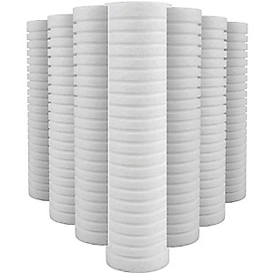 Clear Choice Sediment Water Filter 5 Micron 10 x 2.50" Water Filter Cartridge Replacement 10 inch RO System AP110, AP2005 CFS110, 8-Pk