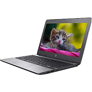 HP 2022 Chromebook 11.6" HD for Business and Student Laptop, Intel Celeron N3060 Processor, 4GB RAM, 48GB Storage(16GB eMMc+32GB MicroSD), Intel HD Graphics, Gray, Chrome OS