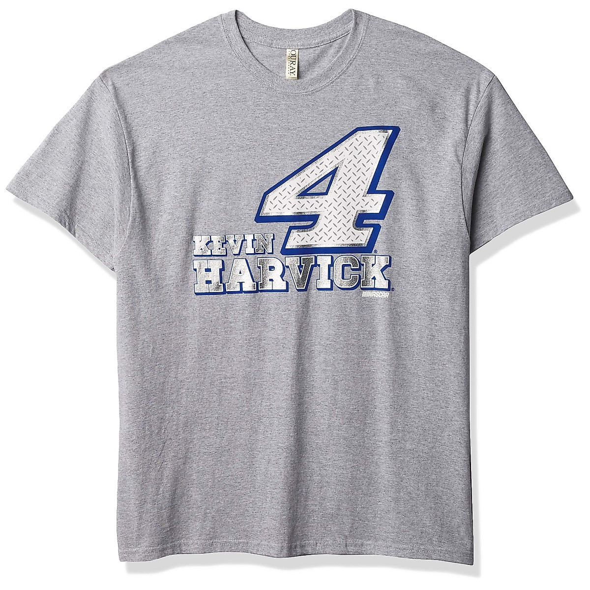 NASCAR Hendrick Motorsports William Byron Men's Ouray Short Sleeve Tee, Oxford, Medium