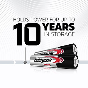 Energizer MAX AAA Batteries (12 Pack), Triple A Alkaline Batteries