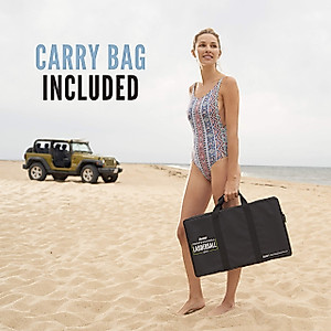 Franklin Sports Professional Ladder Ball Set – Steel Construction – Ladder Golf – Outdoor Lawn Games – Beach Games