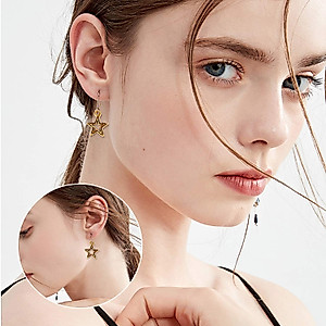 SANNIX 220Pcs Bracelet Charms Assorted Gold Plated Enamel Charms Necklace Bracelet Earrings Charm for DIY Jewelry Making Crafts