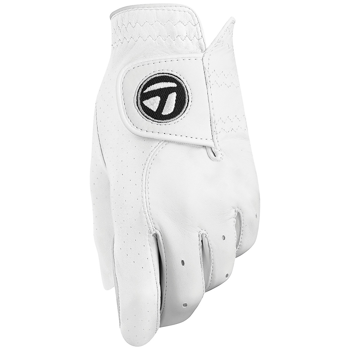 TaylorMade Tour Preferred Glove (White, Right Hand, Medium), White(Medium, Worn on Right Hand), Women's