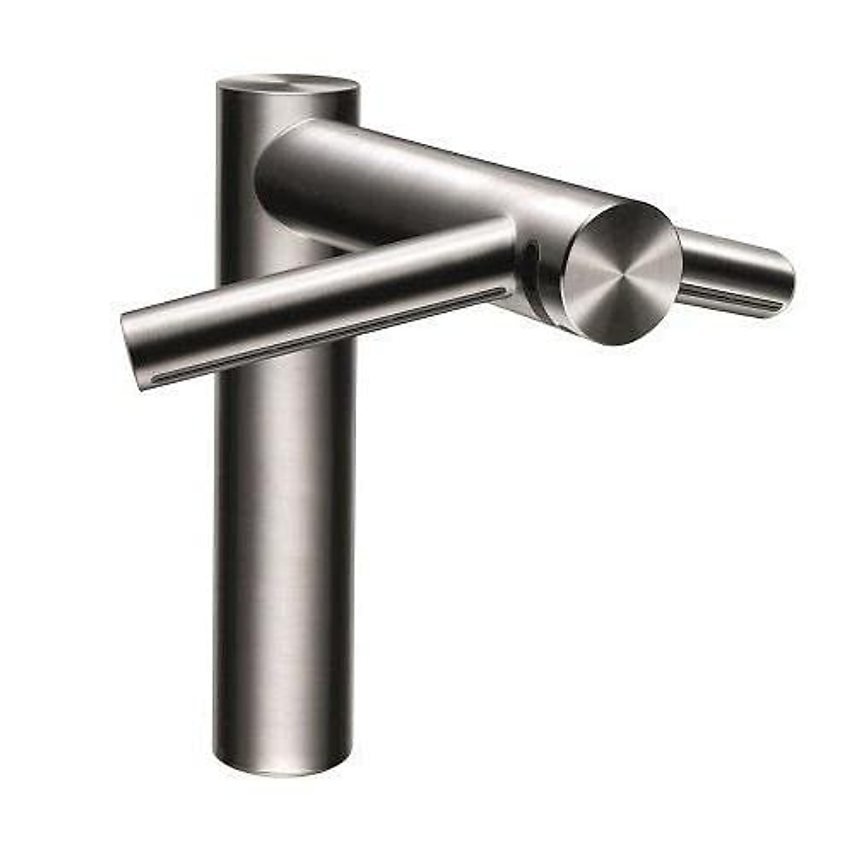 Long Tap Model AB 10 110-127 Volt Combination Hand Dryer and Hands Free Faucet in Brushed Stainless Steel