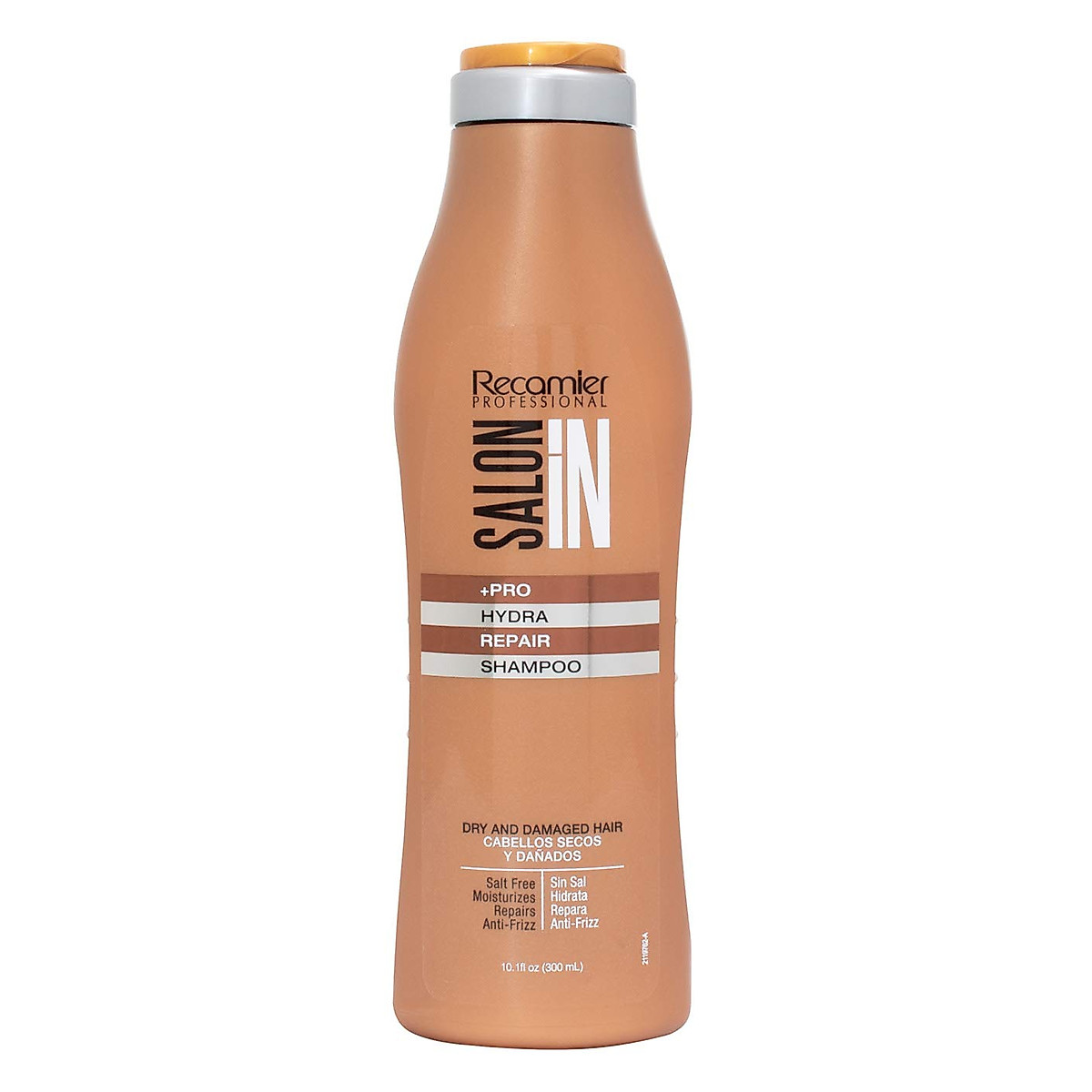 RECAMIER Salt Free Shampoo Repair and Ultra Hydrate Conditioner Hair Treatment Set 10.1oz +2 Nano Keratin Shots