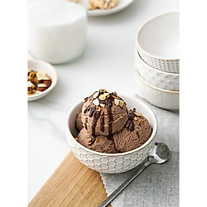 LE TAUCI Cereal bowls 6 inch + Small Bowls 4.5 inch +Cereal bowls 7 inch, Arctic White