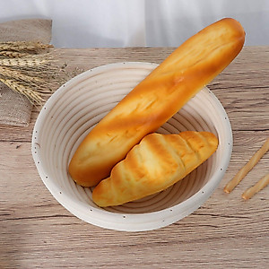 DOITOOL 1PCS Round Bread Proofing Baskets for Sourdough Bread,Sourdough Proofing Basket Set for Bread Making for Kitchen