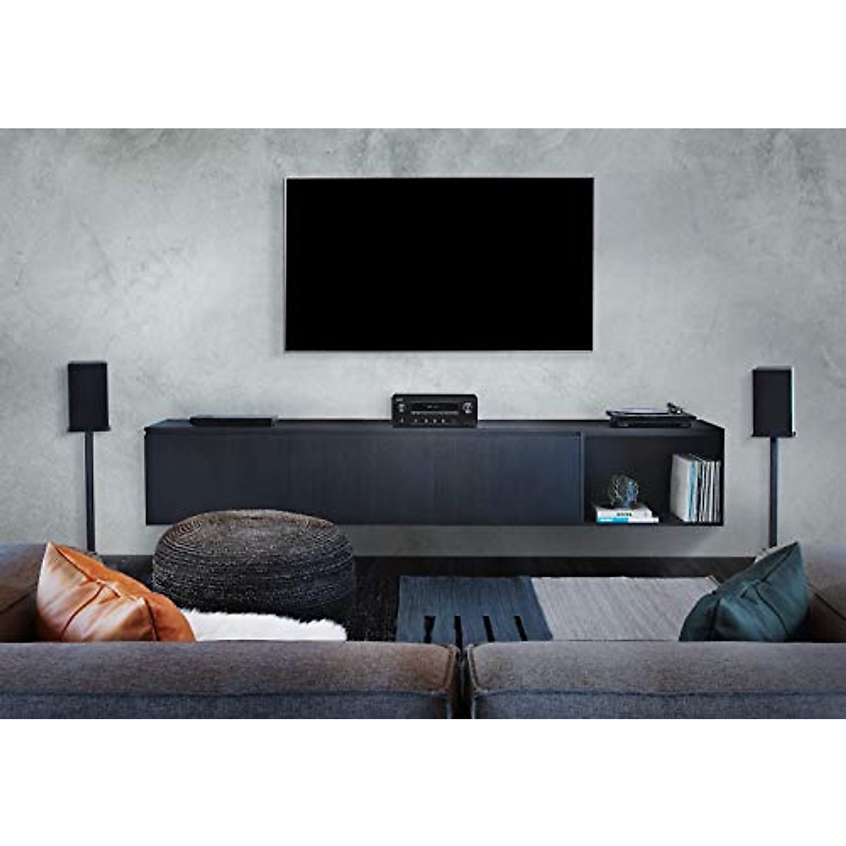 Denon DRA-800H 2-Channel Stereo Network Receiver for Home Theater | Hi-Fi Amplification | Connects to All Audio Sources | Latest HDCP 2.3 Processing with ARC Support | Compatible with Amazon Alexa