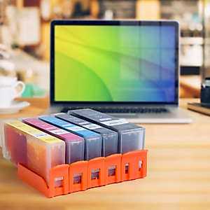 JUNCAI Compatible Ink Cartridge Replacement for Canon PGI-280XXL CLI-281XXL 280 XXL 281 XXL for PIXMA TR7520 TR8520 TS8120 TS8220 TS9120 TS9520 TS9521C TS6120 TS6220 TS6320 (5 Pack)