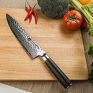 Professional Handmade 8" Damascus Chefs Knife, 67-layer Damascus Chef Knife with VG10 Super Steel Core