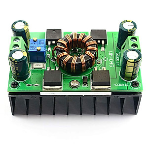 Auto Boost Buck Converter, 5A(Max 10A) DC 5V-30V to 1.25-30V Voltage Regulator Constant Voltage Constant Current CV CC Auto Step-Up/Down Boost Converter Solar Charging Power Supply Module 150W