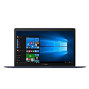 ASUS ZenBook 3 UX390UA 12.5" Laptop Intel Core i7-7500U 16GB RAM 512GB SATA SSD with Fingerprint Sensor, Royal Blue Windows 10 Pro