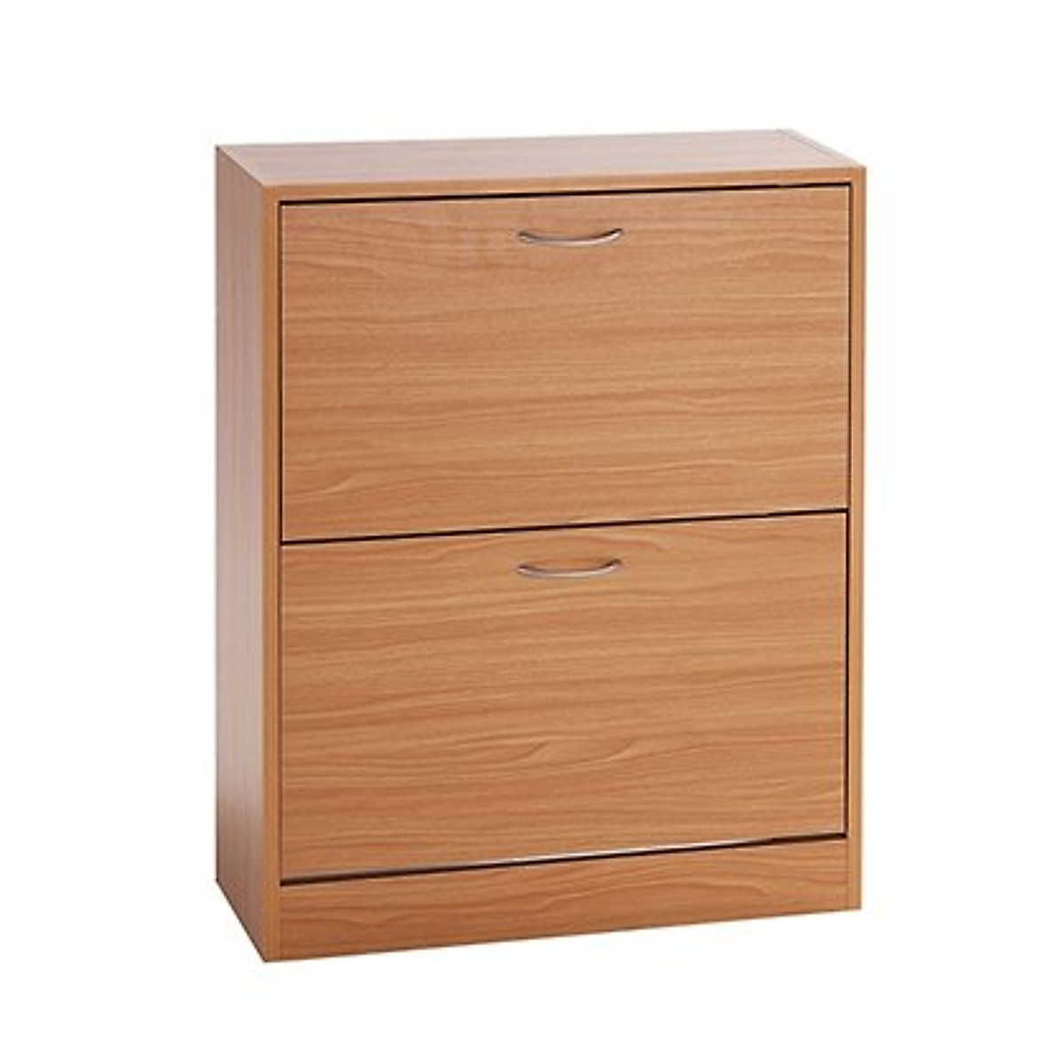 Yak About It Double Door Shoe Cabinet - Beech