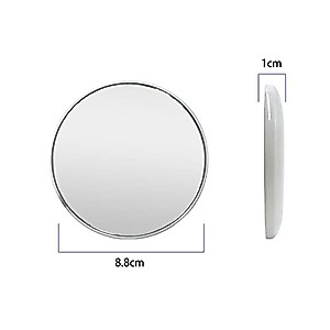 cdar Handheld Mirror,Hand Held Mirror, Salon Hairdresser Plain Mirror, Cosmetic Salon Makeup Hand Mirror for Professional Barbers Pink 05